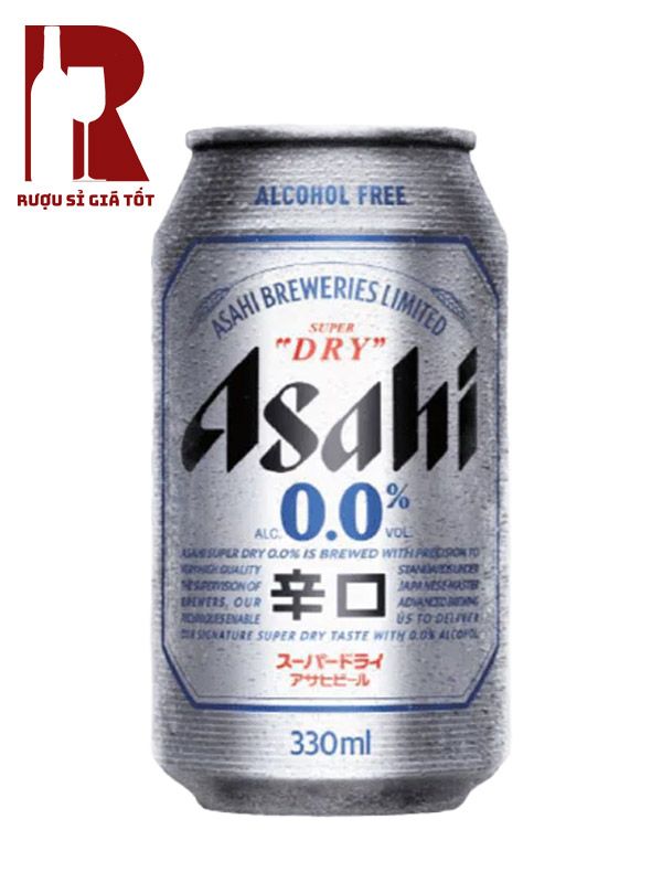 Bia Nhật Asahi Super Dry Zero 0.0% Giá Rẻ Tại Rượu Sỉ