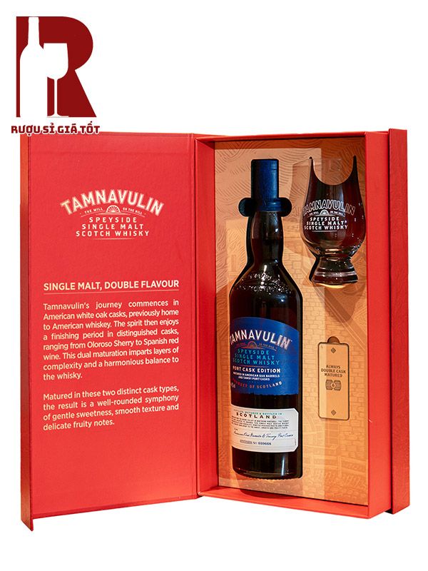 Hộp Quà Tết Rượu Tamnavulin Port Cask 2026 Giá Tốt