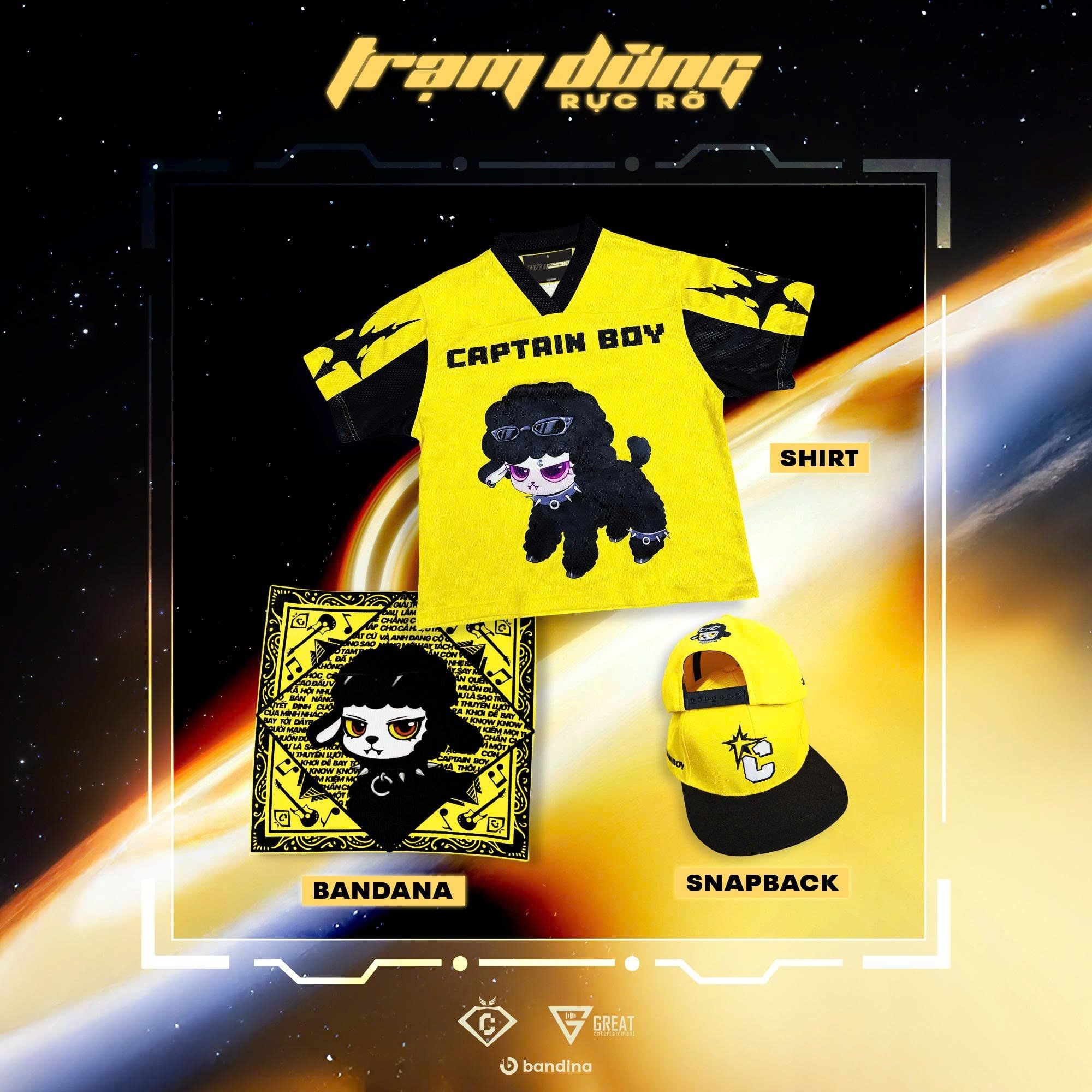 CAPTAIN BOY: MERCH V1 EDITION - SHIRT – Bandina Vzone