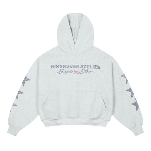 “WHENEVER” SUPER STAR HOODIE / PREMIUM GREY – CÔNG TY CỔ PHẦN WHENEVER ...