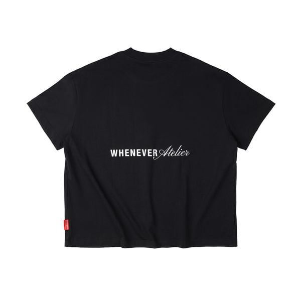 “WHENEVER” LA T-SHIRT / BLACK – CÔNG TY CỔ PHẦN WHENEVER ATELIER