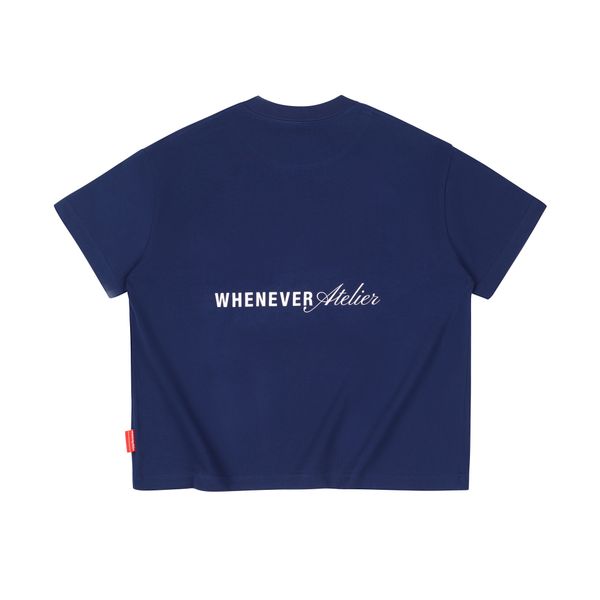 “WHENEVER” BEAR T-SHIRT / NAVY – CÔNG TY CỔ PHẦN WHENEVER ATELIER