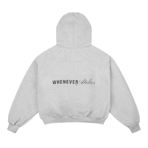 “WHENEVER” BEAR HOODIE ZIP / PREMIUM GREY – CÔNG TY CỔ PHẦN WHENEVER ...