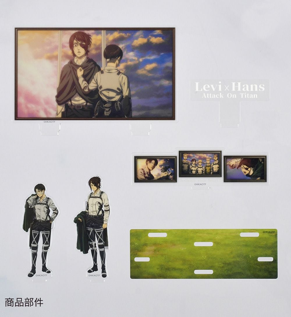 Standee Diorama Levi x Hange - Neko Chin Shop - Mô Hình, Phụ Kiện, Thẻ ...