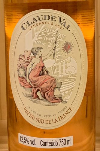 Rượu vang hồng Claude Val Rosé 2024 – Vin du Sud de la France 750ml ...