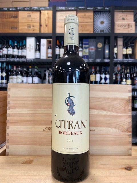 Rượu Vang đỏ Pháp Citran Bordeaux Supérieur 2022 750ml– Chi Wine ...