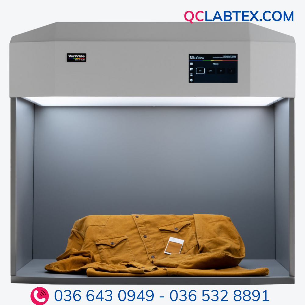 Tủ ánh sáng LED UltraView VeriVide – all LED light booth mẫu mới – QCLABTEX