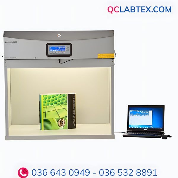 Tủ soi màu SpectraLight QC X‑Rite light booth kiểm màu chuẩn ISO ASTM ...