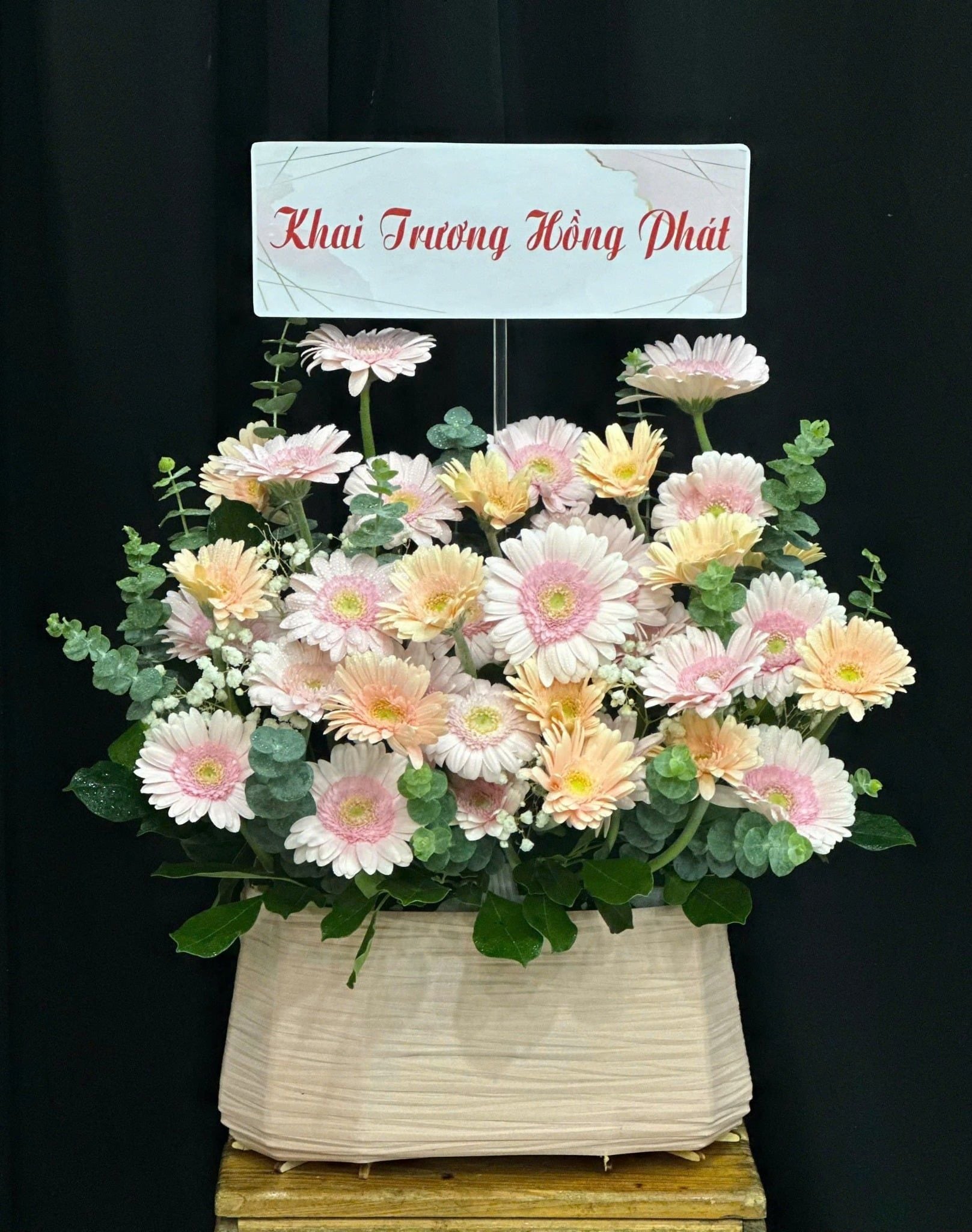 Hoa Cắm Hộp Thanh Vân Cát Tường - HCH30 – Hoa Tươi Tường An