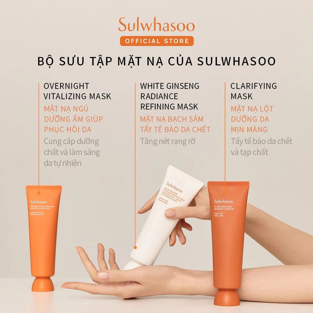 Mặt Nạ Lột Thảo Mộc SULWHASOO Clarifying Mask Ex 35ml - Linh Cosmetics