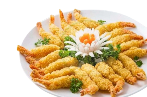TÔM LĂN BỘT CHIÊN GIÒN – Nhã Viên Quán