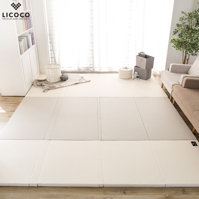 THẢM MÁT PU GẤP GỌN LICOCO/GGUMBI - MÀU IVORY/ANGEL GRAY – Vinaquick