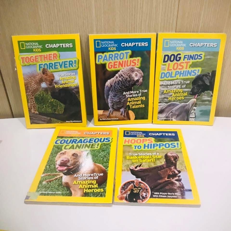 National Geographic Chapter set 5 cuốn – Summer Libra