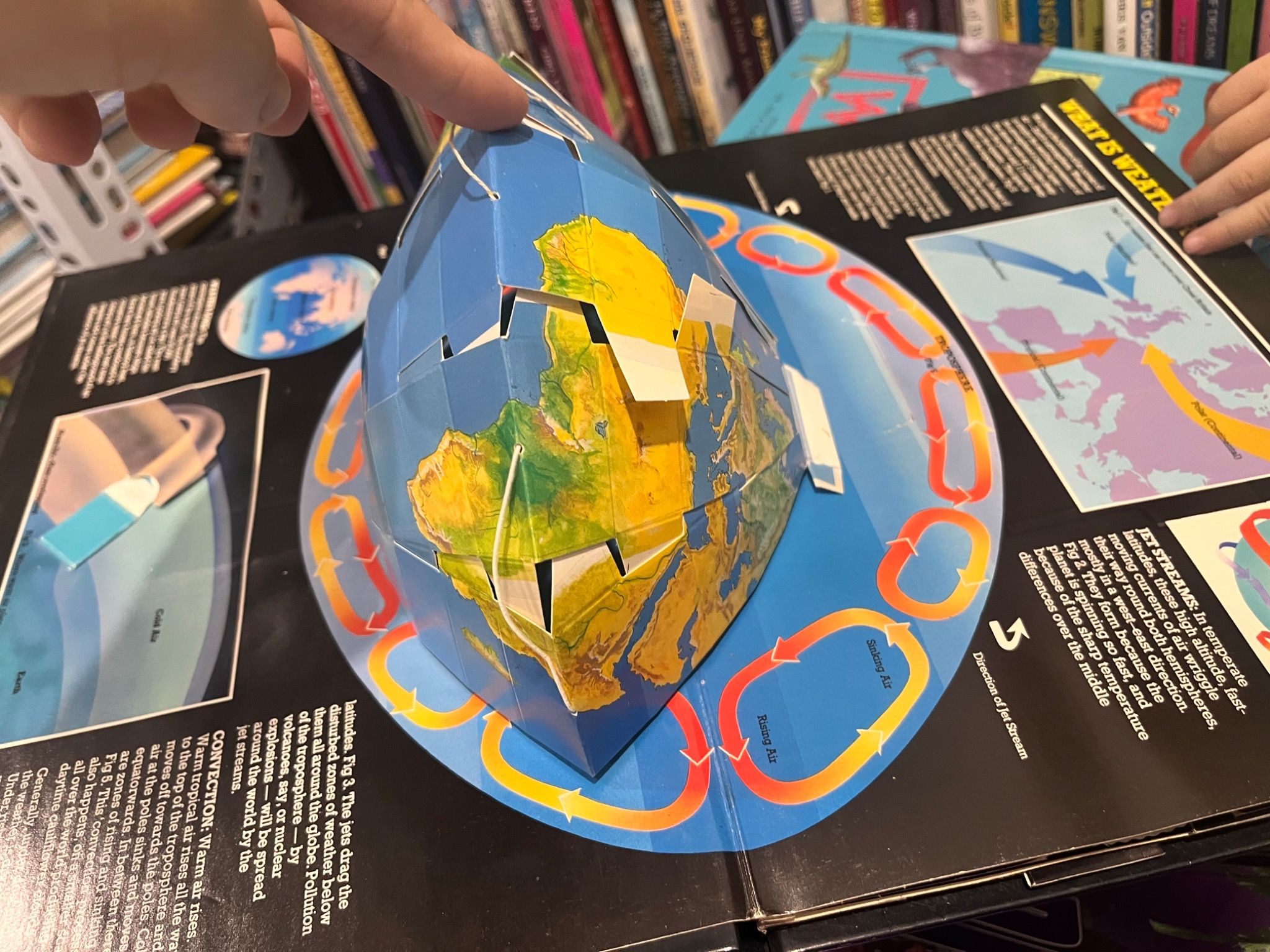 📍The Weather Pop-Up Book – by Francis Wilson – Summer Libra