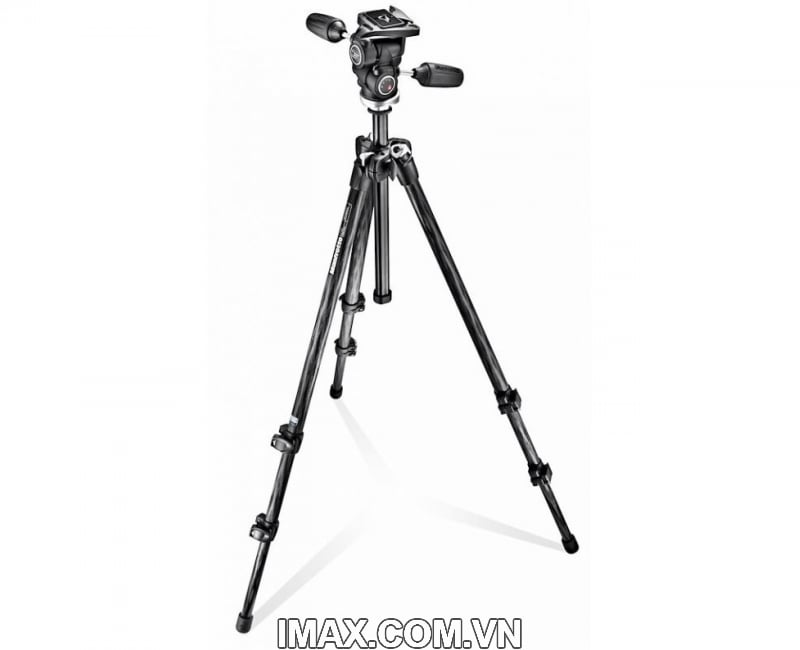Bộ chân máy ảnh Manfrotto 294 Carbon Fibre 3-S Kit 3W Head – jpcamera.vn