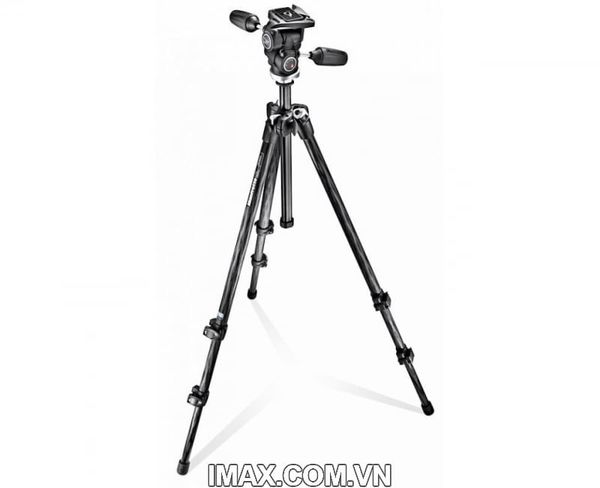 Bộ chân máy ảnh Manfrotto 294 Carbon Fibre 3-S Kit 3W Head – jpcamera.vn