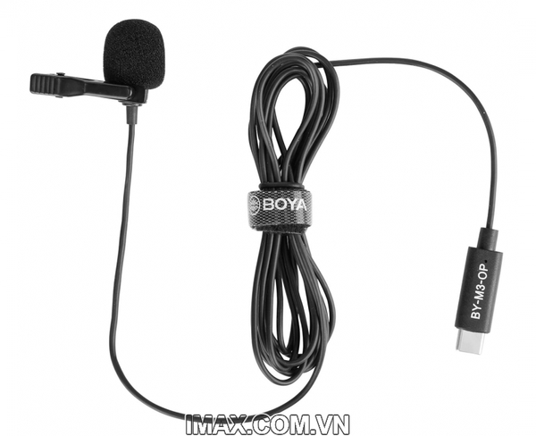 Micro thu âm BOYA BY-M3-OP, type C (dài 2m), dùng cho DJI Osmo Pocket ...