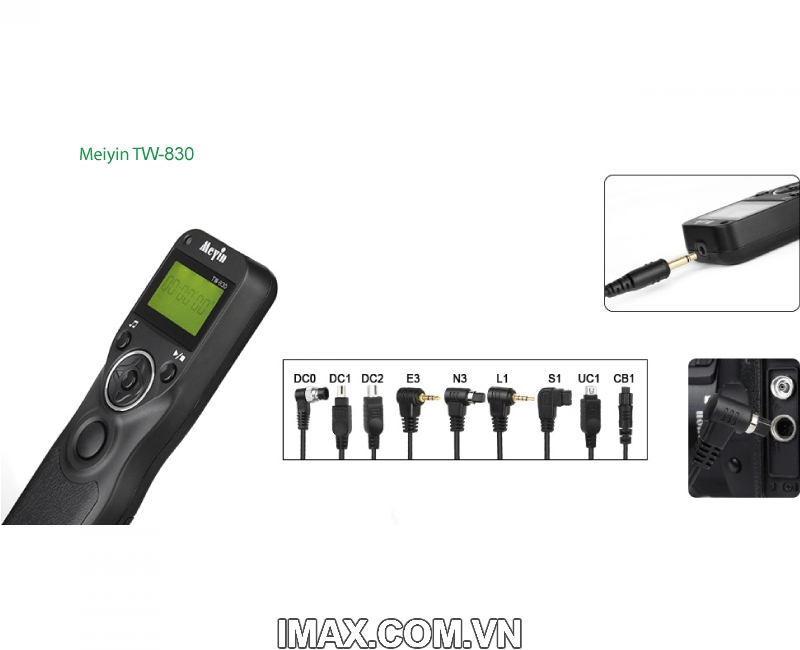 DÂY BẤM MỀM REMOTE CONTROL MEIYIN TW-830 DC0 – jpcamera.vn