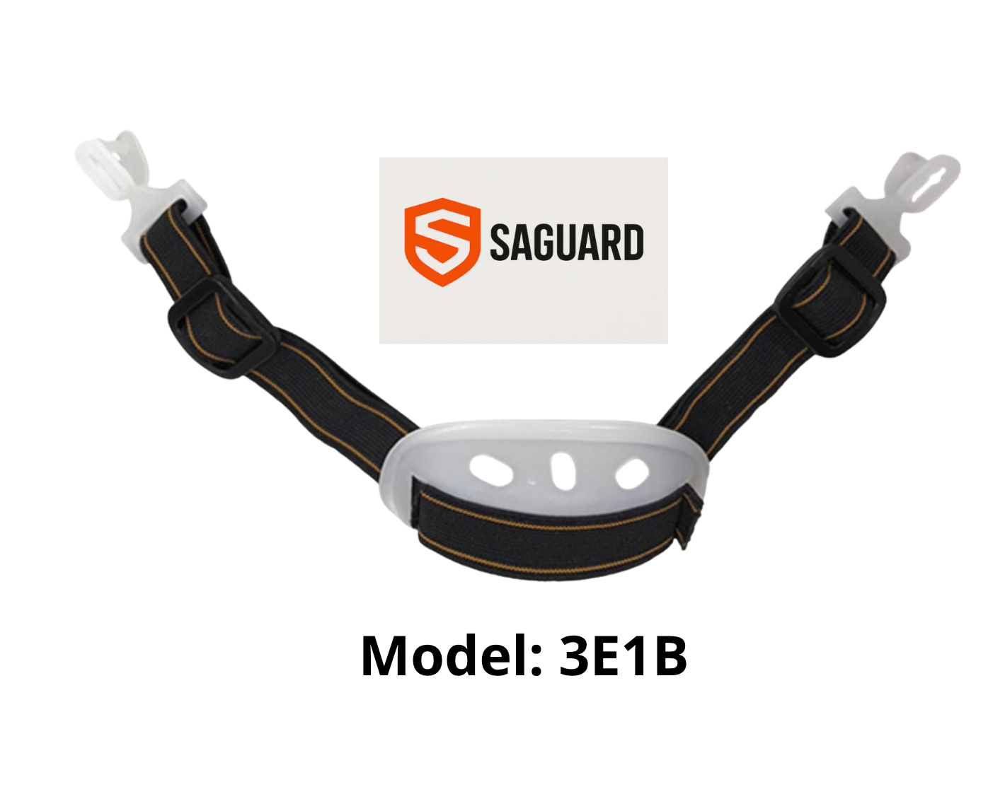 Chin Strap with Chin Cup – Model SG-3E1B – SAGUARDSafety
