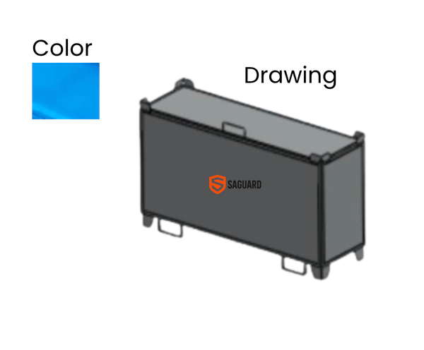 Foldable Steel Container for Fluorescent Lamp Transport SGC160058B ...