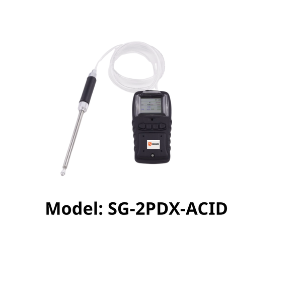SG-2PDX-ACID Dual-Gas Detector – Acid Gas Monitoring – SAGUARDSafety
