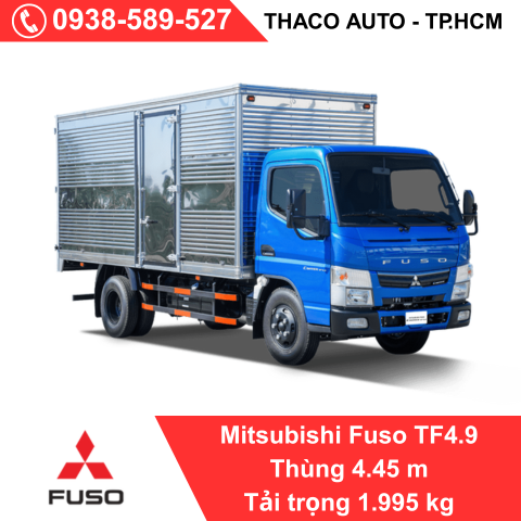 Xe tải Fuso Canter TF4.9 thùng kín - Xe tải Thaco – Thaco Auto Tải, Bus - Tp.HCM