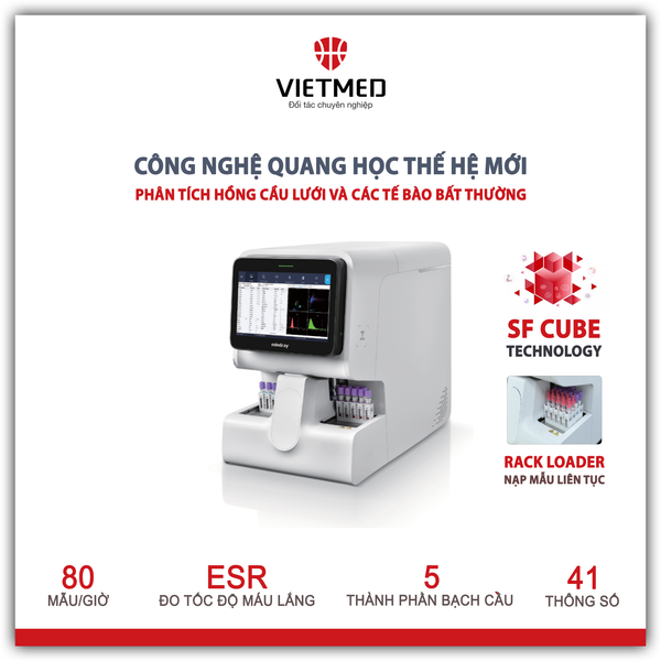 Máy xét nghiệm huyết học 5 thành phần Mindray BC-760 – VIETMED