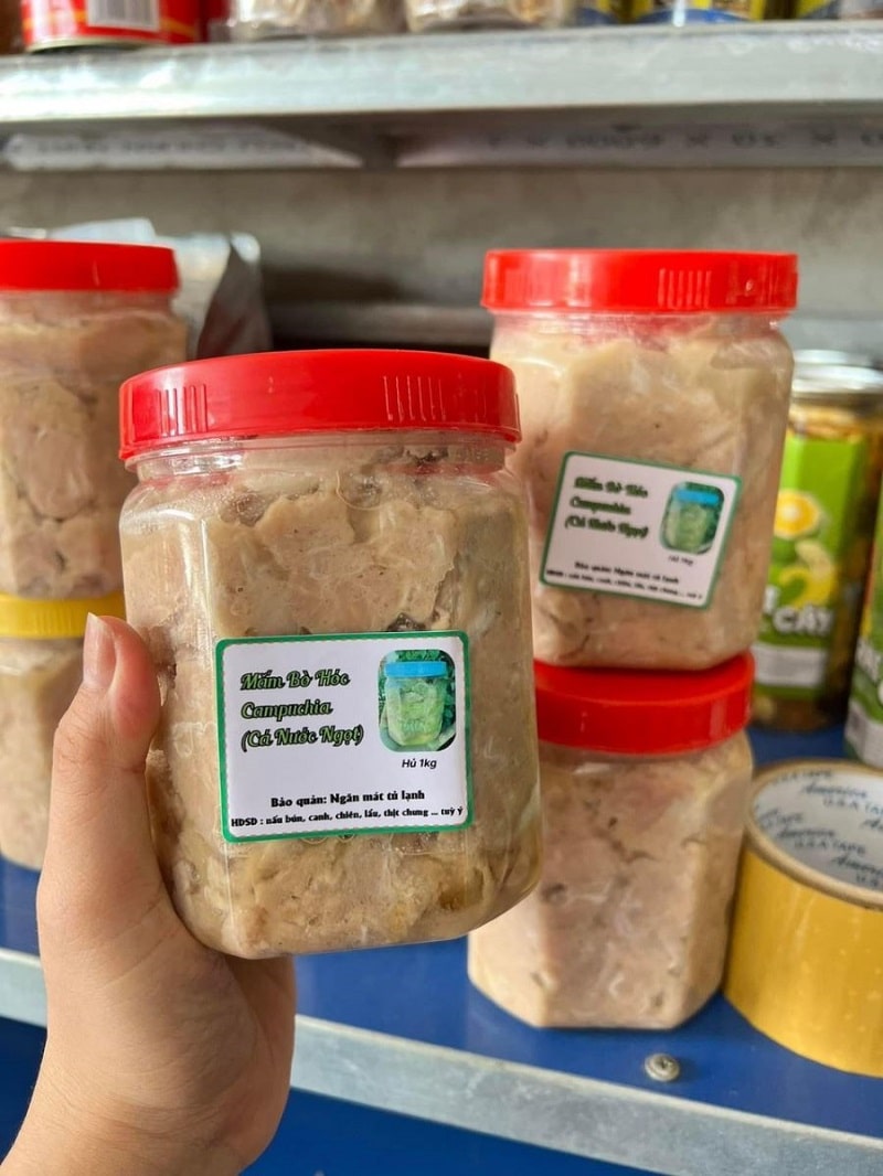 Mắm Bò Hóc Campuchia – Đặc Sản Út Gái