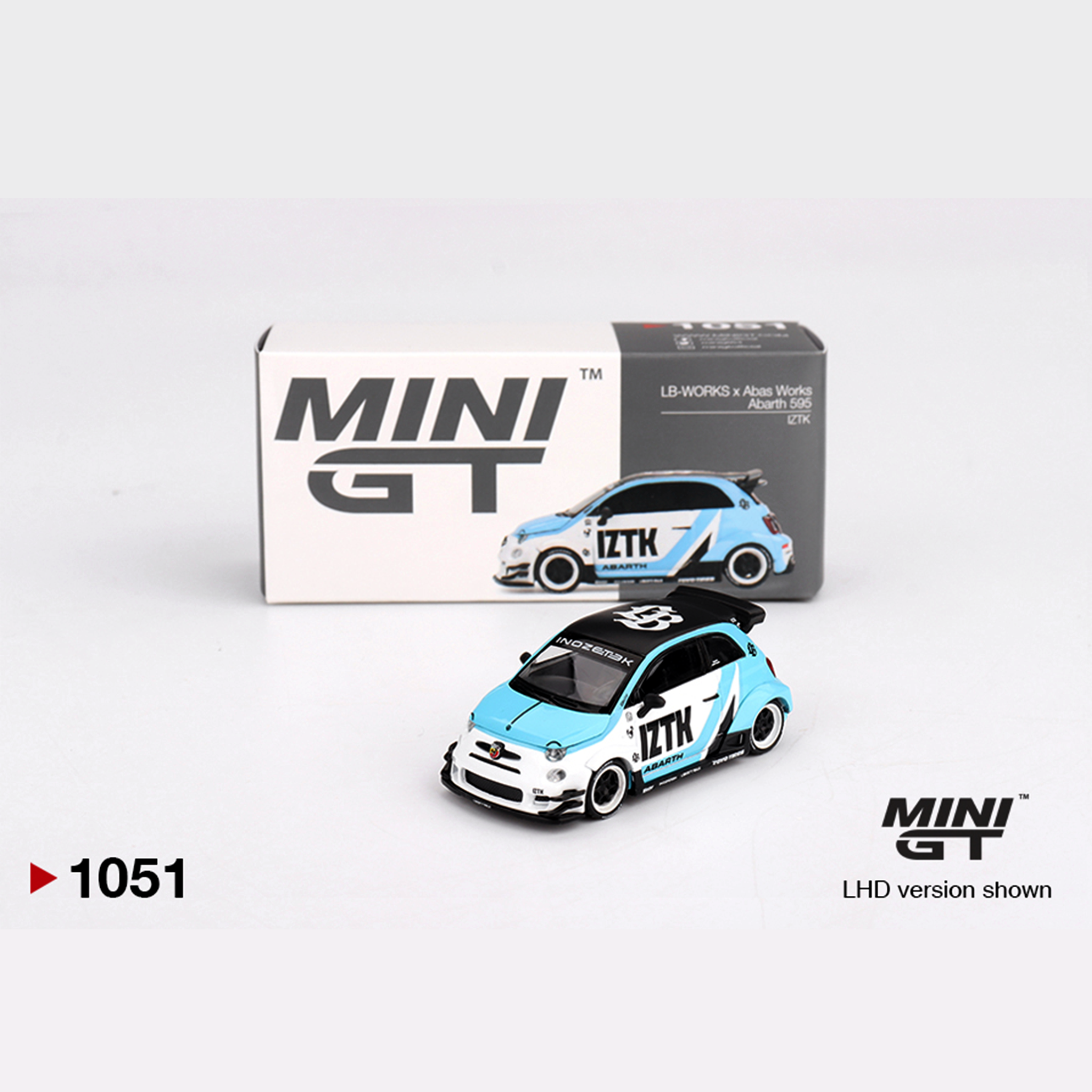 MINI GT Abarth 595 LB-WORKS x Abas Works IZTK B1051 – aesnkrs