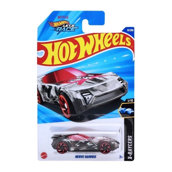 HOT WHEELS X-RAYCERS - NERVE HAMMER GREY - HYW69 – aesnkrs