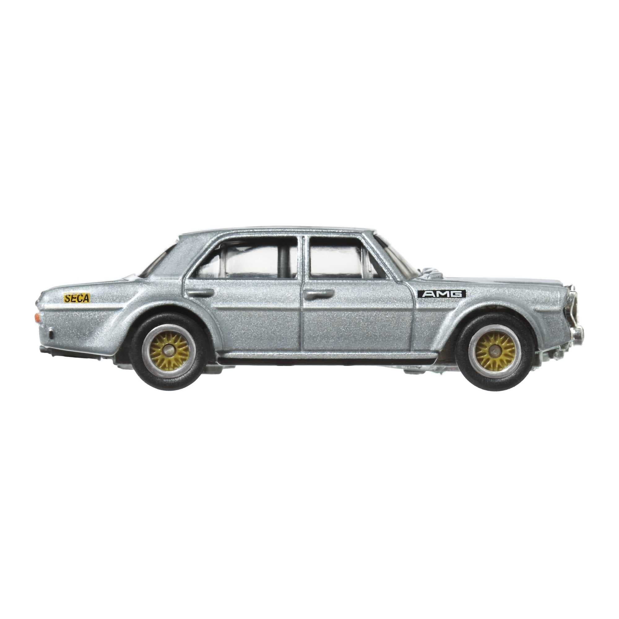 HOT WHEELS PREMIUM - 1:43 MERCEDES-BENZ 300 SEL 6.8 AMG SILVER HOT - H ...