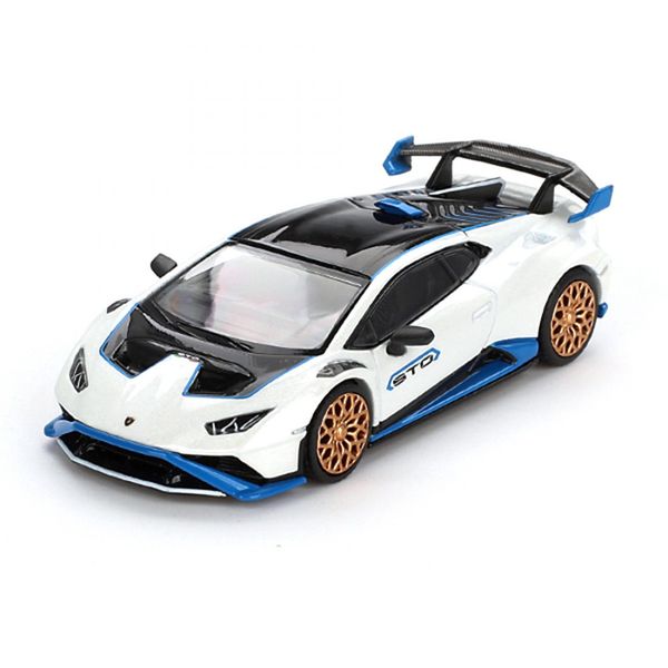 MINI GT - Lamborghini Huracán STO Bianco Asopo - 788 – aesnkrs