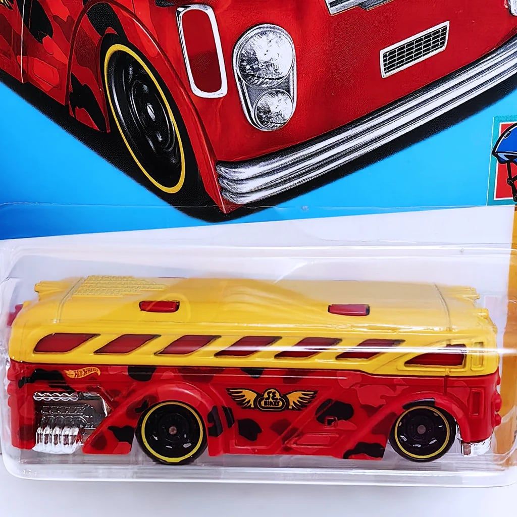 HOT WHEELS BASIC - SURFIN' SCHOOL BUS - HTD58 – aesnkrs