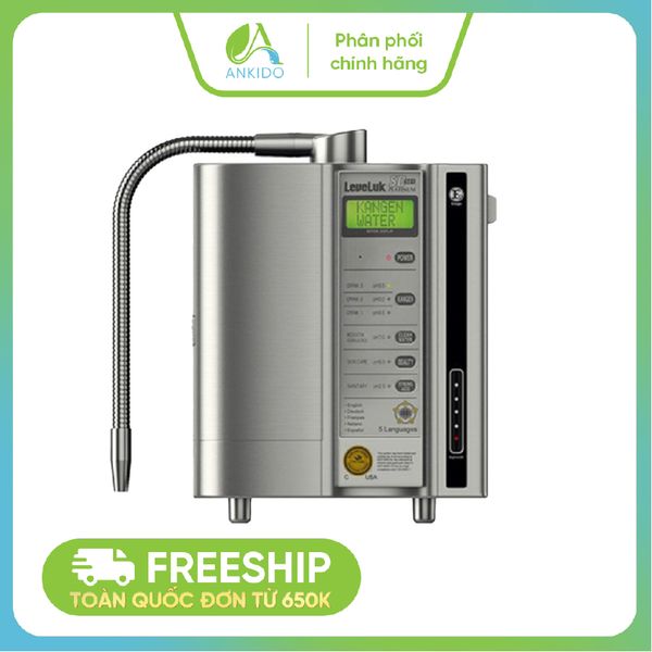 Máy lọc nước ion kiềm Kangen Leveluk SD-501 Platinum cao cấp 7 tấm ...