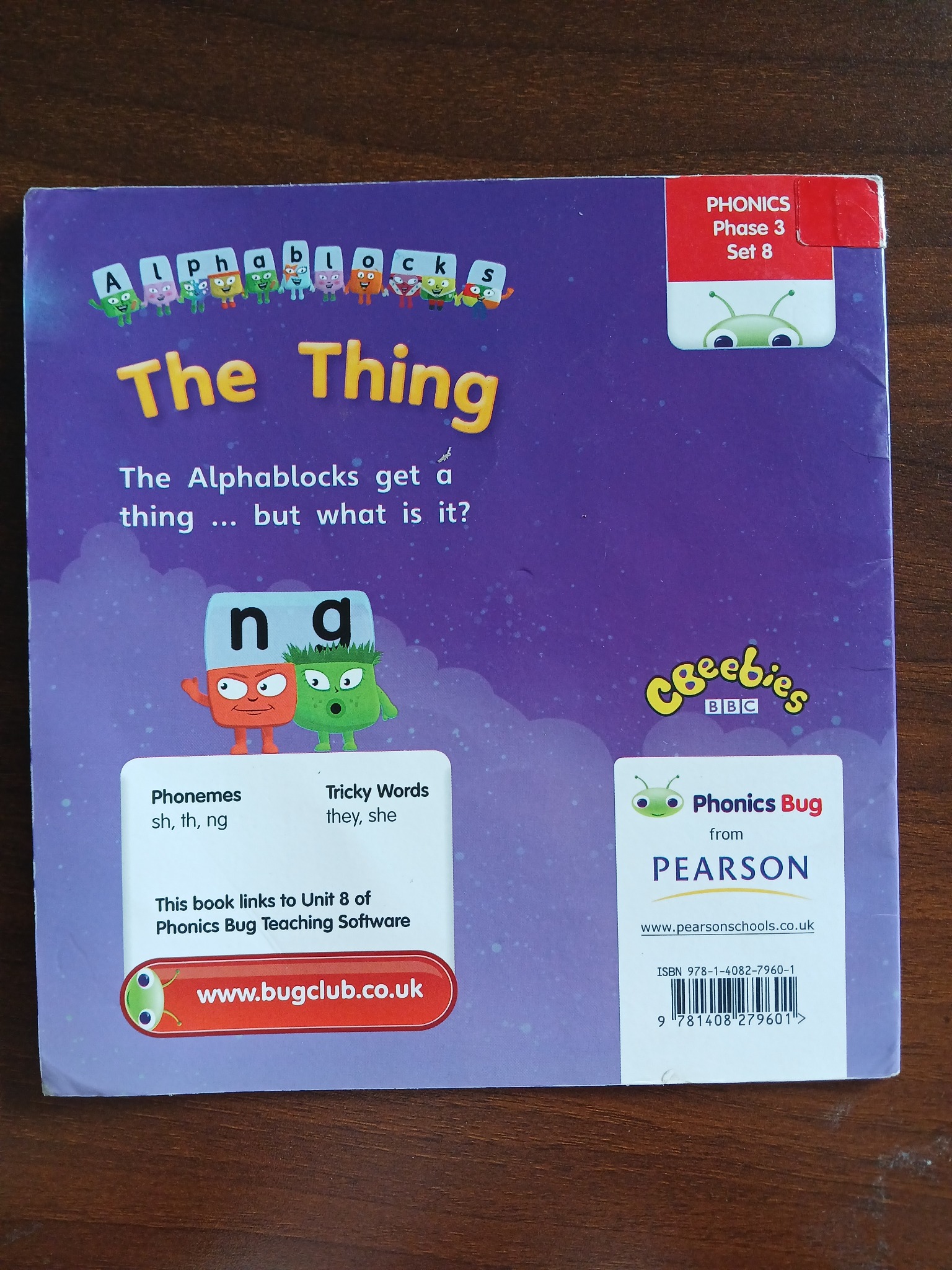 Alphablocks: The Thing - Joe Elliot - Tiệm sách Anh Tuấn