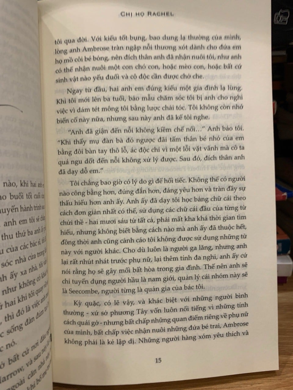 Chị họ Rachel -Daphne Du Maurier – Tiệm sách Anh Tuấn