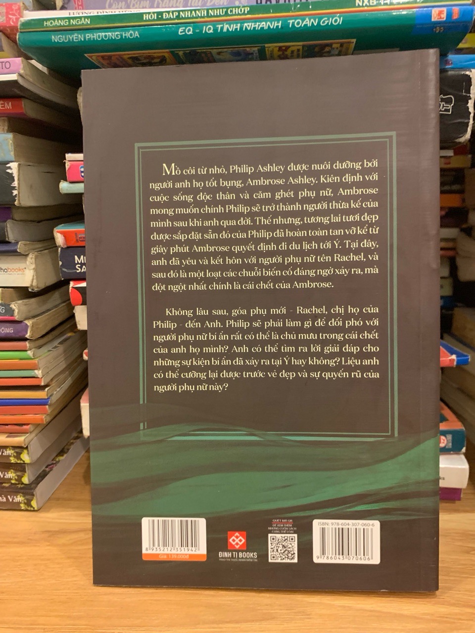 Chị họ Rachel -Daphne Du Maurier – Tiệm sách Anh Tuấn