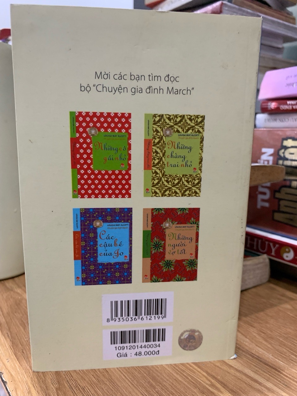 Các cậu bé của Jo- Lousia may alcott - Sách cũ Mecobooks