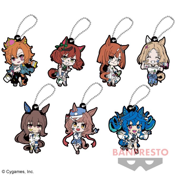 Keychain Uma Musume Painter Style - Bandai - UmaMusuShop