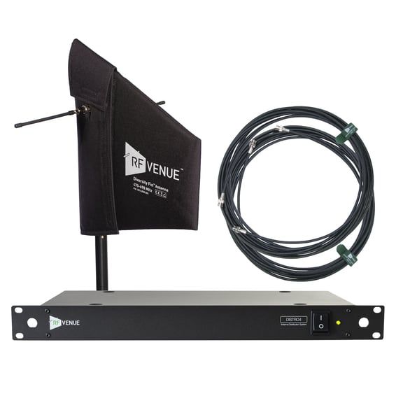 RF Venue 4 Channel Wireless Microphone Upgrade Pack – Show Solution ...