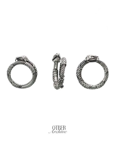 Snake Bone Ring - Nhẫn Xương Rắn Bạc 925 – Otber archive