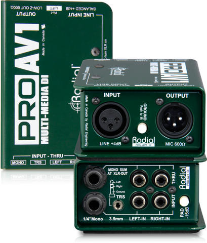 Radial ProAV1– Đơn vị cung cấp thiết bị âm thanh - ánh sáng chuyên ...