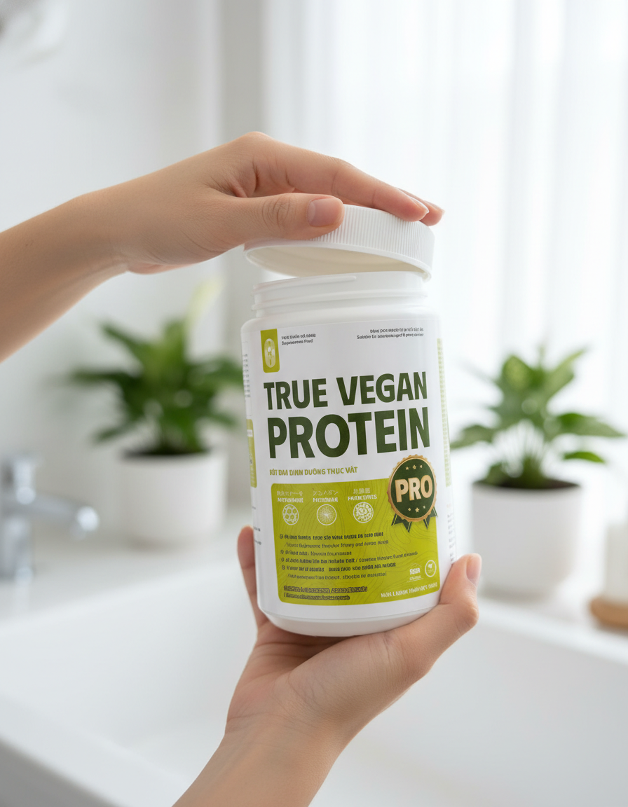 Bột Đạm Dinh Dưỡng TRUE VEGAN PROTEN PRO 500G – HỌC VIỆN NGÔ ĐỨC VƯỢNG