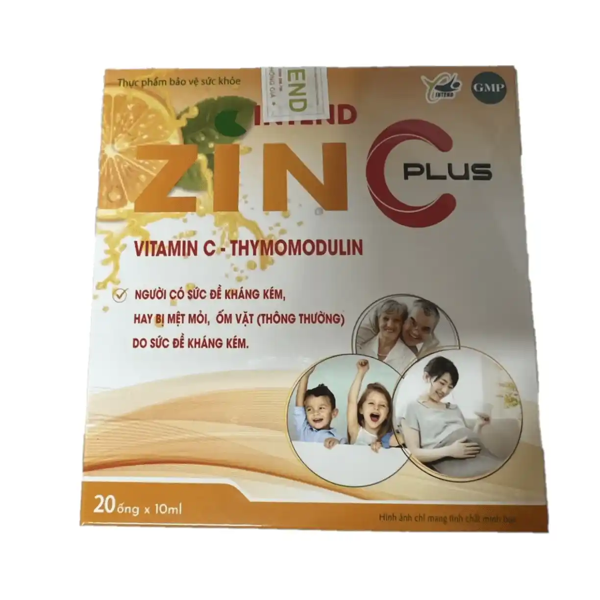 Intend Zinc Plus Tăng sức đề kháng, và phục hồi sức khỏe