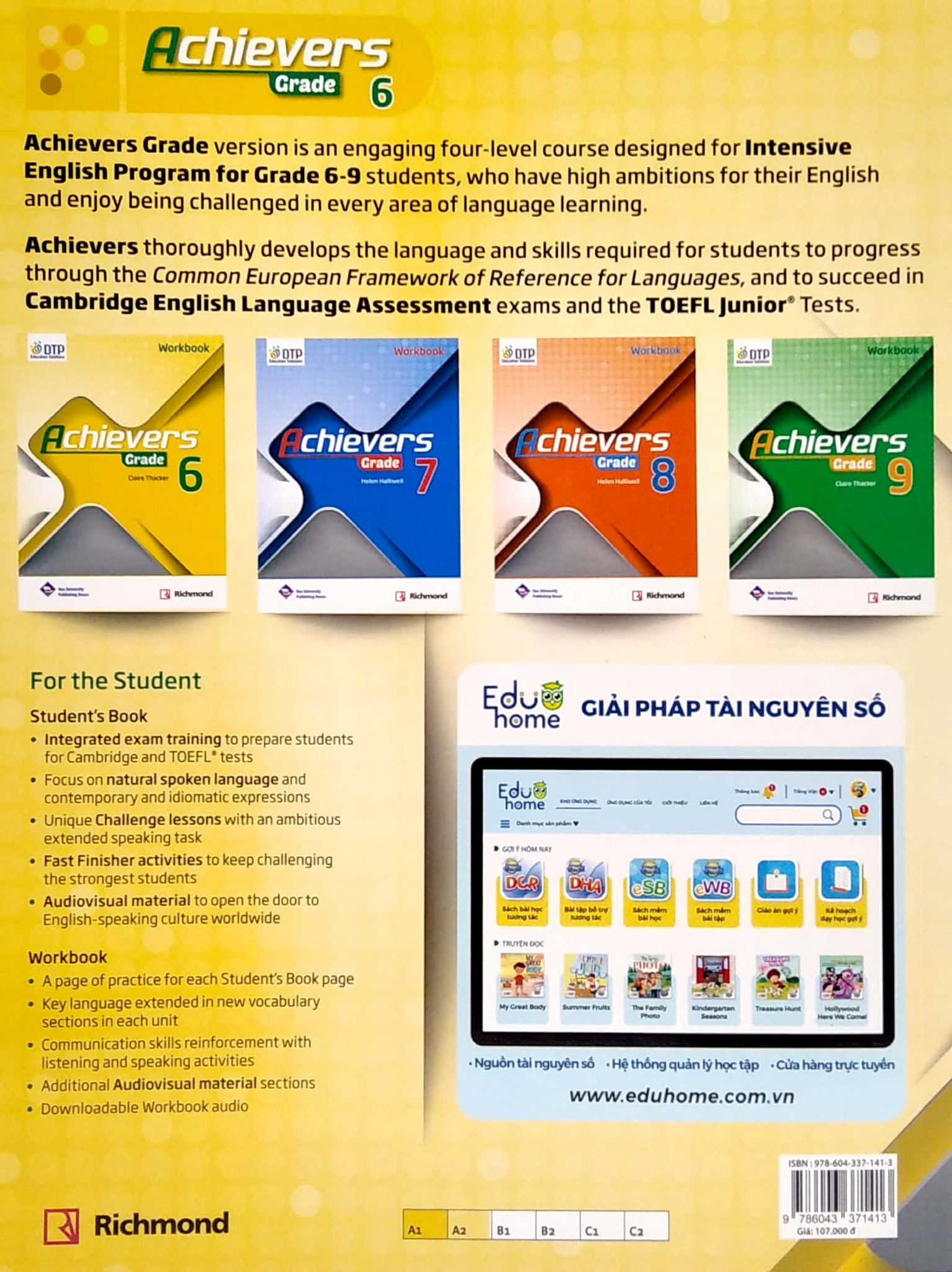 Achievers Grade 6 - Workbook – Phương Nam Retail UAT