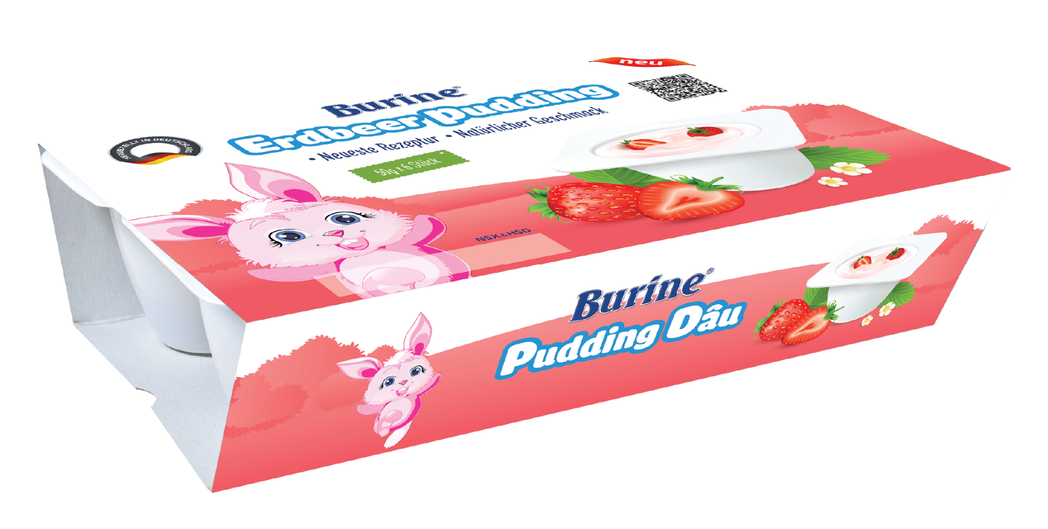 Pudding Burine Vị Vani (vỉ 6 hũ x50g) – Công ty TNHH Thương Mại Vạn An