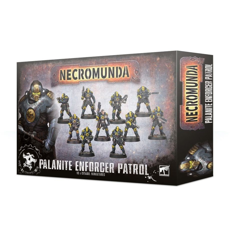 PALANITE ENFORCER PATROL - PALANITE ENFORCERS - NECROMUNDA - GAMES WOR ...