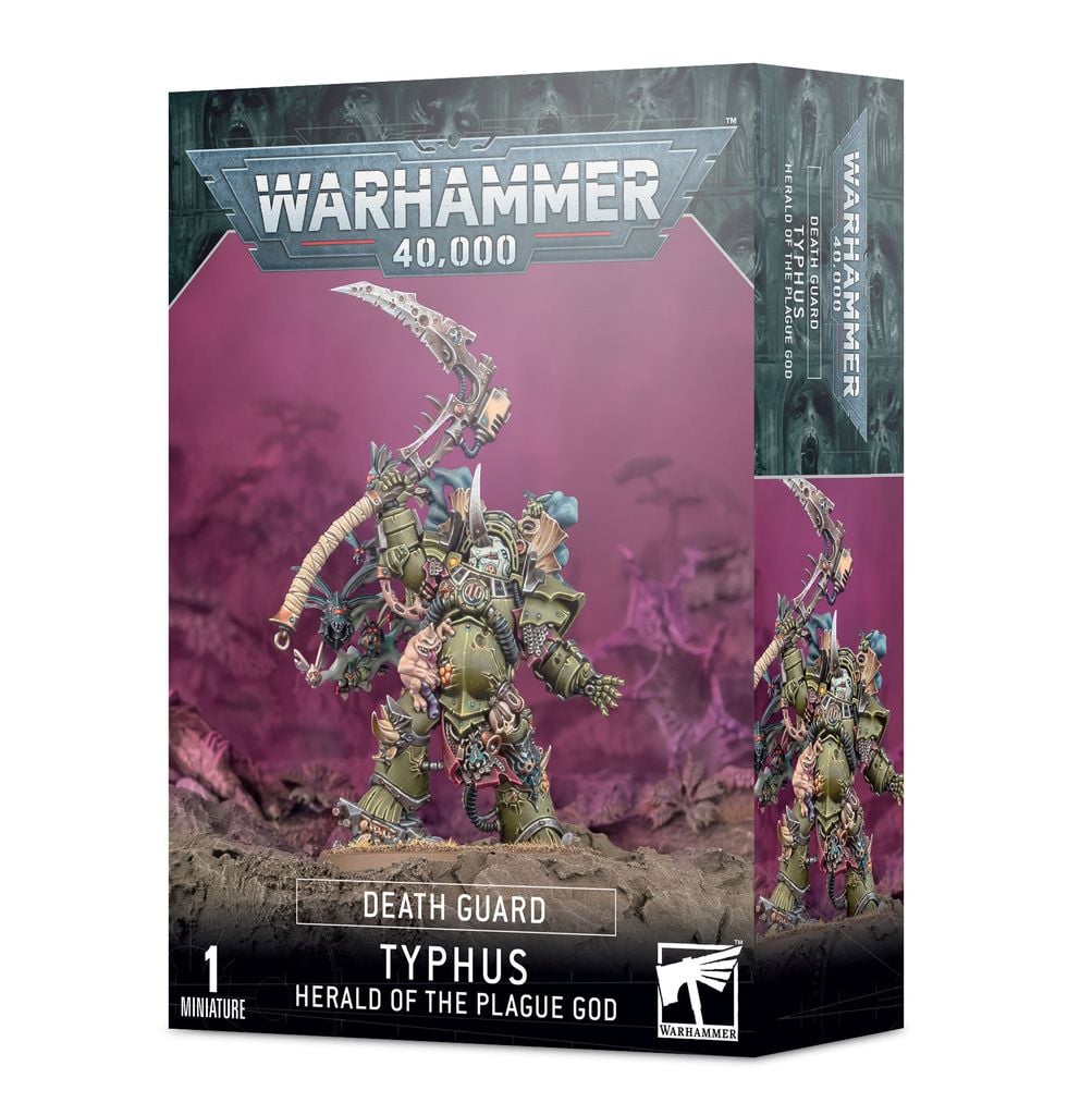 TYPHUS HERALD OF THE PLAGUE GOD - - WARHAMMER 40K - GAMES – Empire ...