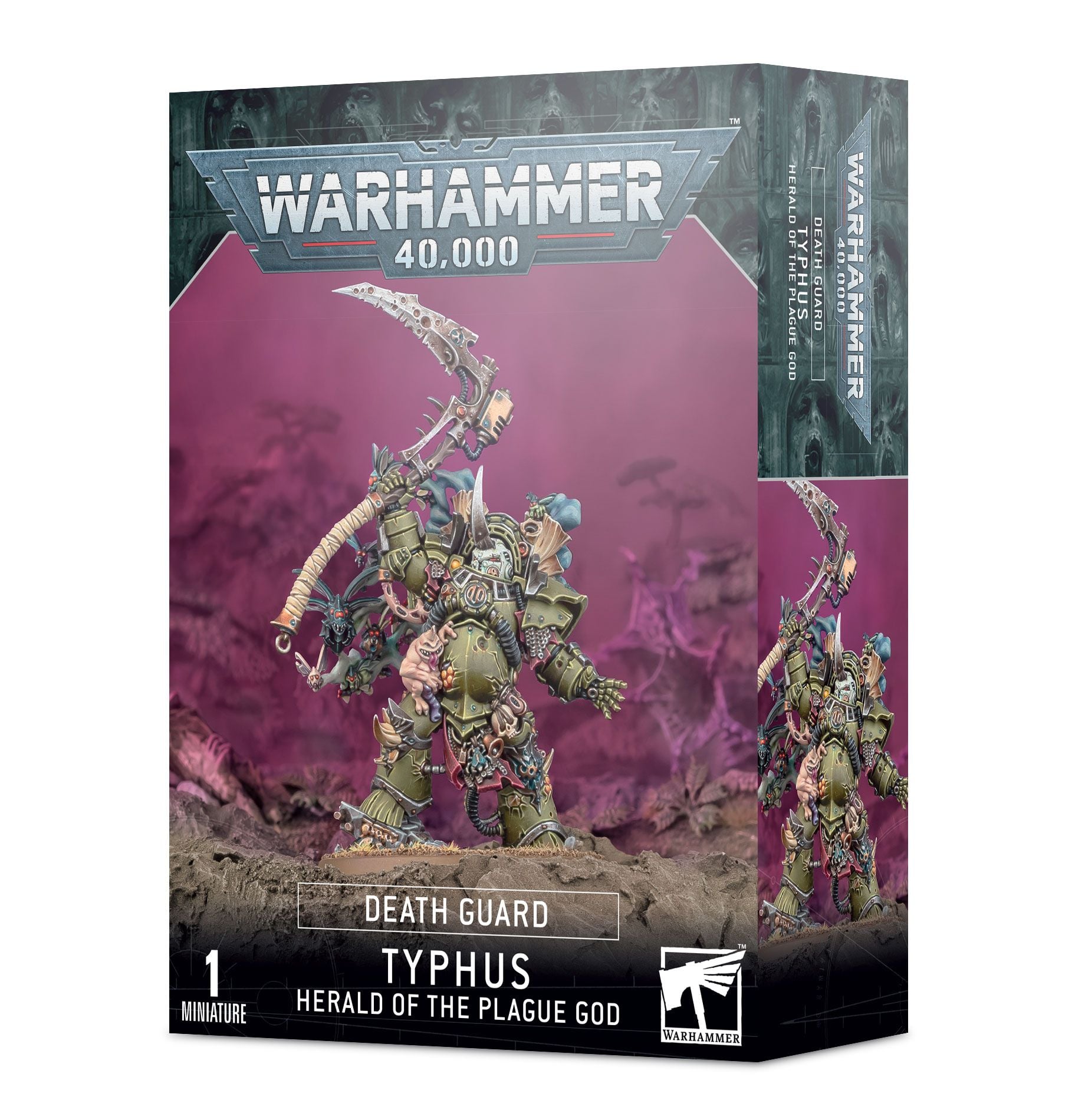 TYPHUS HERALD OF THE PLAGUE GOD - - WARHAMMER 40K - GAMES – Empire ...
