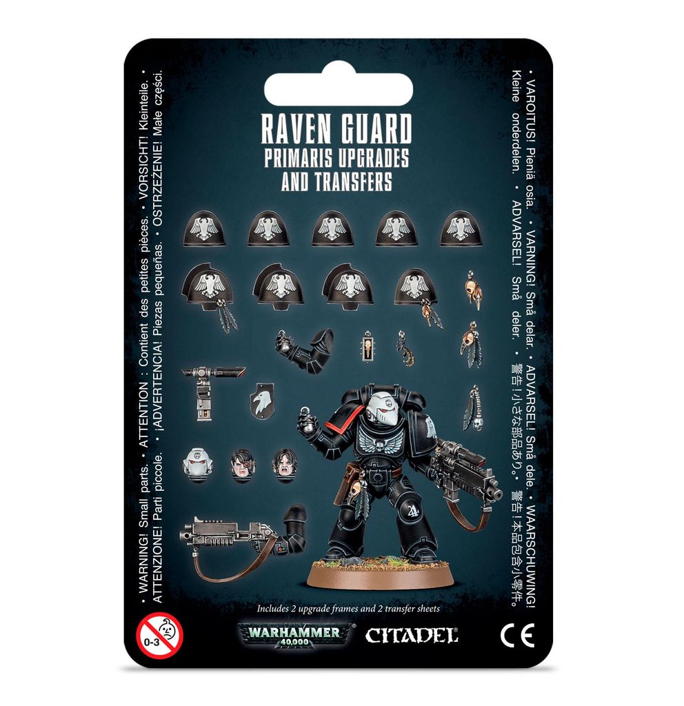 PRIMARIS UPGRADES & TRANSFERS - RAVEN GUARD - WARHAMMER 40K - GAMES WO ...